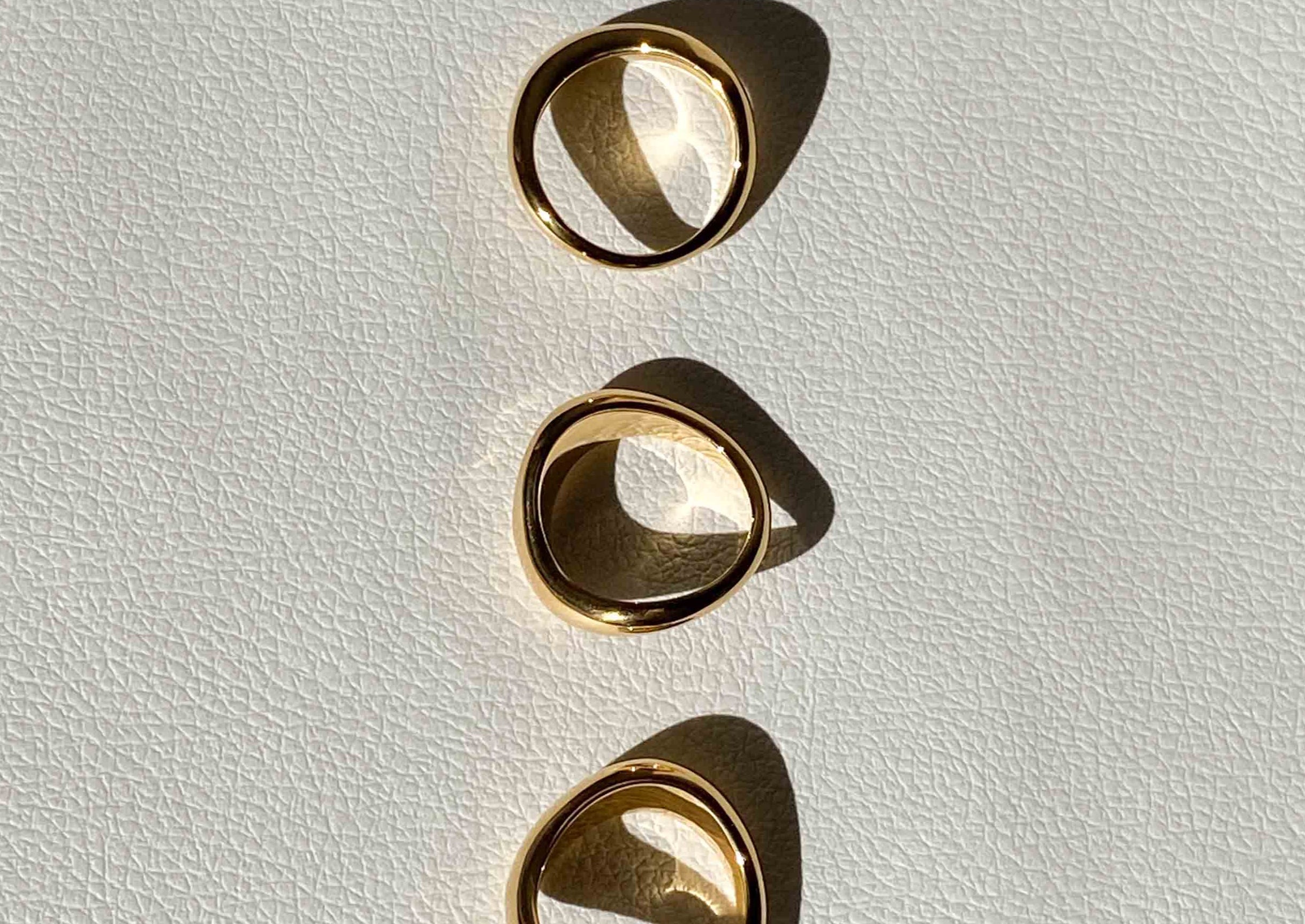 Mira Ring - Gold – Bare Jewellery